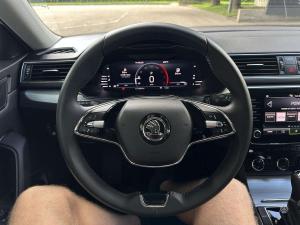 White Skoda SuperB 2024 in Taurage, with an engine capacity of 1.97 L and mileage of 16 thousand km for 19500 €, photo 11 on AUTOMOTO.COM.LV