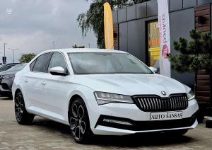 Balts Skoda SuperB 2024 Tauragė, ar dzinēja tilpumu 2.00 L un nobraukumu 21 tūkst. km par 22500 €, foto 3 vietnē AUTOMOTO.COM.LV