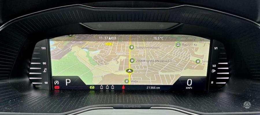 Balts Skoda SuperB 2024 Tauragė, ar dzinēja tilpumu 2.00 L un nobraukumu 21 tūkst. km par 22500 €, foto 18 vietnē AUTOMOTO.COM.LV