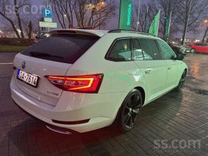 White Skoda SuperB 2019 in Riga, with an engine capacity of 2.00 L and mileage of 167 thousand km for 16277 €, photo 4 on AUTOMOTO.COM.LV