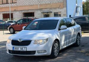 White Skoda SuperB 2008 in Narva, with an engine capacity of 1.80 L and mileage of 258 thousand km for 1990 €, photo 3 on AUTOMOTO.COM.LV