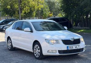White Skoda SuperB 2008 in Narva, with an engine capacity of 1.80 L and mileage of 258 thousand km for 1990 €, photo 4 on AUTOMOTO.COM.LV