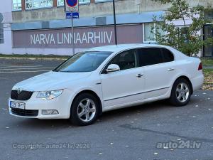 Белый Шкода Суперб 2010 в Нарва, объемом двигателя 1.90 л и пробегом 326 тыс. км за 2999 €, фото  на AUTOMOTO.COM.LV