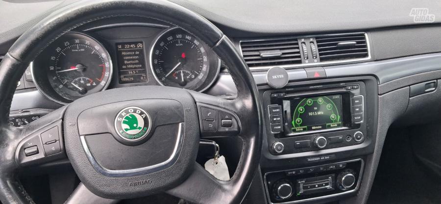 Balts Skoda SuperB 2011 Pasvalys, ar dzinēja tilpumu 1.60 L un nobraukumu 190 tūkst. km par 3999 €, foto 9 vietnē AUTOMOTO.COM.LV