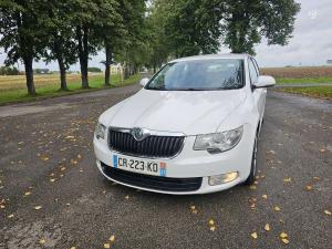 White Skoda SuperB 2013 in Taurage, with an engine capacity of 1.60 L and mileage of 282 thousand km for 3900 €, photo  on AUTOMOTO.COM.LV