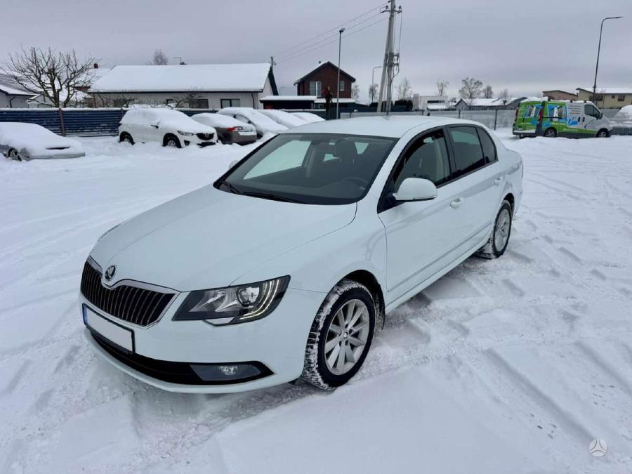 Balts Skoda SuperB 2014 Kauņa, ar dzinēja tilpumu 2.00 L un nobraukumu 280 tūkst. km par 5750 €, foto 1 vietnē AUTOMOTO.COM.LV