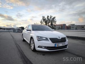 White Skoda SuperB 2015 in Riga, with an engine capacity of 2.00 L and mileage of 180 thousand km for 12800 €, photo 5 on AUTOMOTO.COM.LV