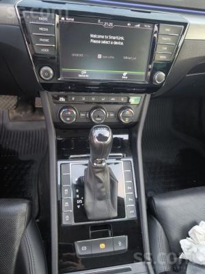 White Skoda SuperB 2015 in Riga, with an engine capacity of 2.00 L and mileage of 180 thousand km for 12800 €, photo 9 on AUTOMOTO.COM.LV