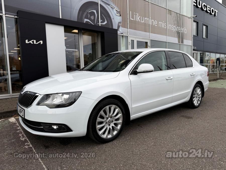 Balts Skoda SuperB 2015 Tallina, ar dzinēja tilpumu 1.80 L un nobraukumu 199 tūkst. km par 5900 €, foto 1 vietnē AUTOMOTO.COM.LV