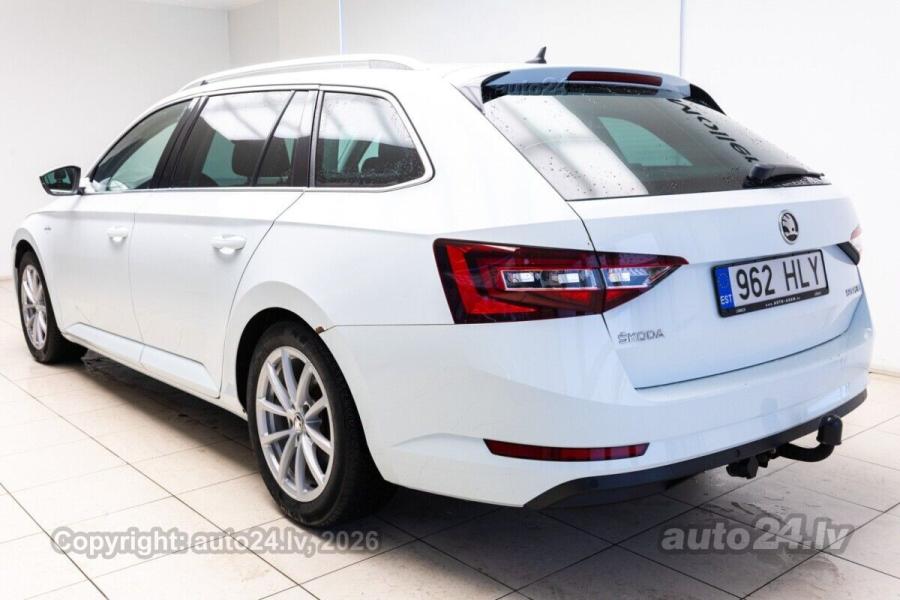 White Skoda SuperB 2016 in Johvi, with an engine capacity of 2.00 L and mileage of 250 thousand km for 10300 €, photo 6 on AUTOMOTO.COM.LV