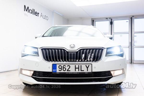 White Skoda SuperB 2016 in Johvi, with an engine capacity of 2.00 L and mileage of 250 thousand km for 10300 €, photo 8 on AUTOMOTO.COM.LV