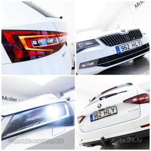 White Skoda SuperB 2016 in Johvi, with an engine capacity of 2.00 L and mileage of 250 thousand km for 10300 €, photo 19 on AUTOMOTO.COM.LV