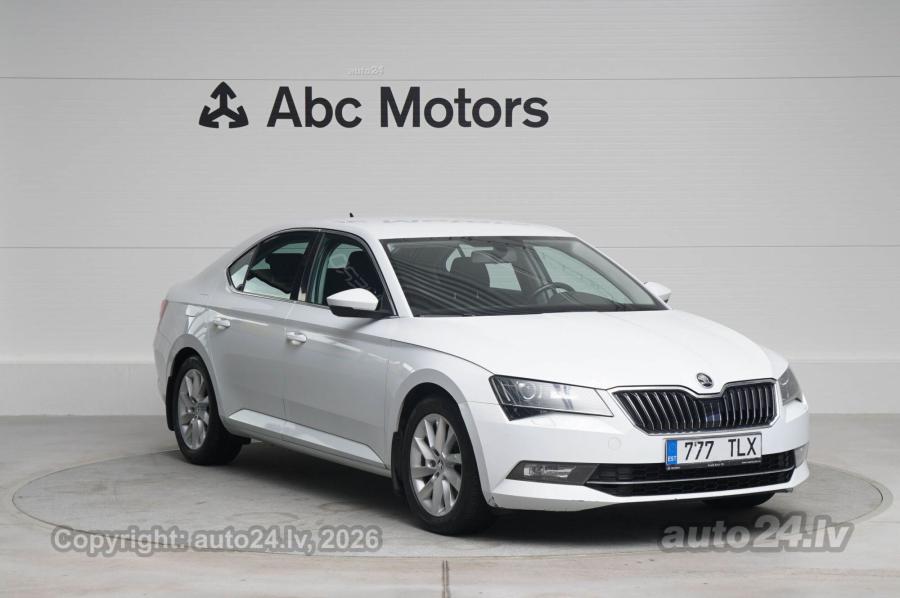 White Skoda SuperB 2016 in Tallinn, with an engine capacity of 1.40 L and mileage of 246 thousand km for 7990 €, photo 4 on AUTOMOTO.COM.LV