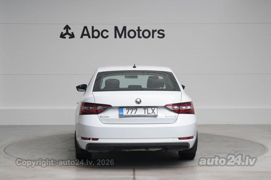 White Skoda SuperB 2016 in Tallinn, with an engine capacity of 1.40 L and mileage of 246 thousand km for 7990 €, photo 6 on AUTOMOTO.COM.LV