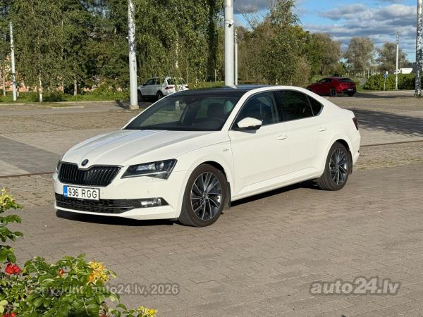 Balts Skoda SuperB 2018 Veru, ar dzinēja tilpumu 2.00 L un nobraukumu 155 tūkst. km par 20900 €, foto  vietnē AUTOMOTO.COM.LV