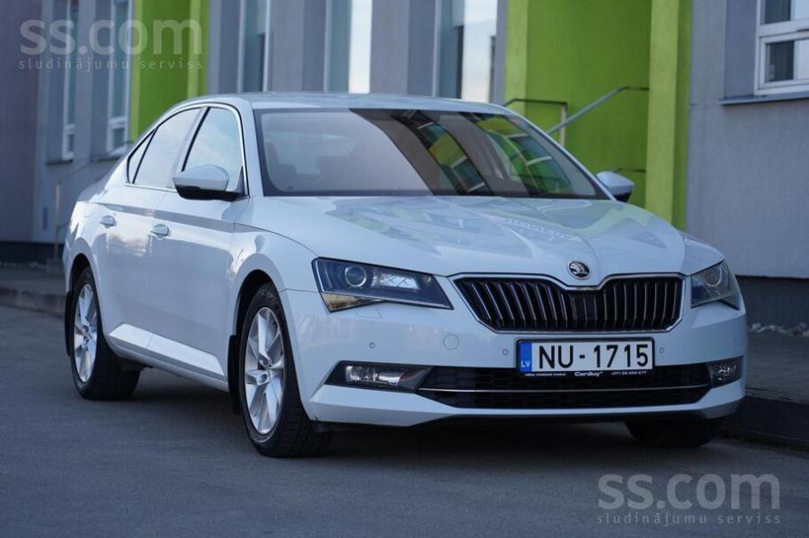 Balts Skoda SuperB 2019 Rīga, ar dzinēja tilpumu 2.00 L un nobraukumu 167 tūkst. km par 11995 €, foto 5 vietnē AUTOMOTO.COM.LV
