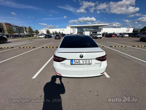 White Skoda SuperB 2019 in Tallinn, with an engine capacity of 2.00 L and mileage of 278 thousand km for 13750 €, photo 8 on AUTOMOTO.COM.LV