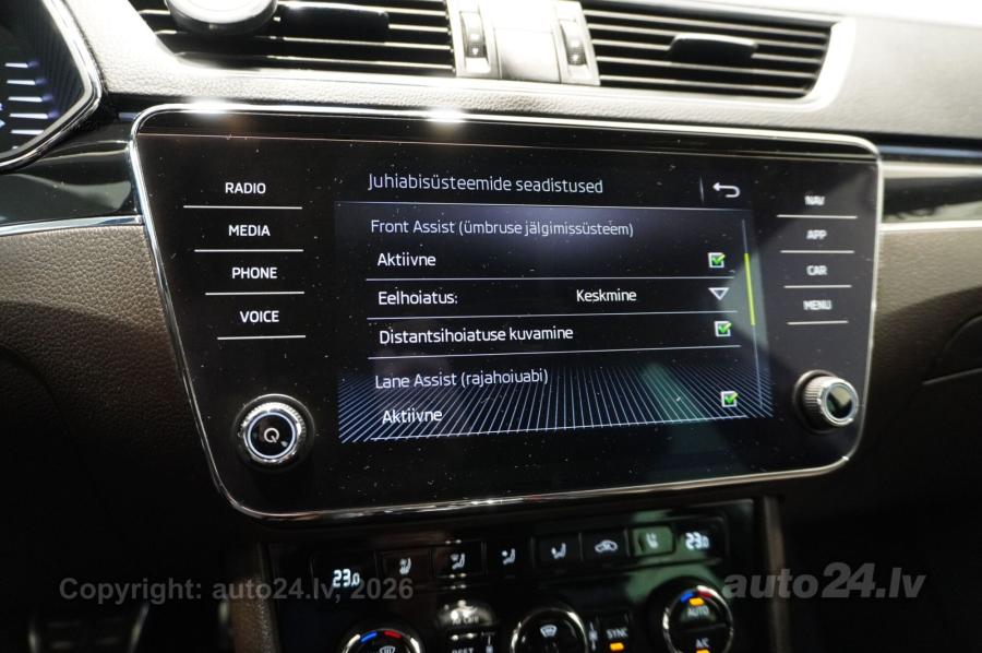 Balts Skoda SuperB 2019 Tallina, ar dzinēja tilpumu 2.00 L un nobraukumu 208 tūkst. km par 16900 €, foto 22 vietnē AUTOMOTO.COM.LV