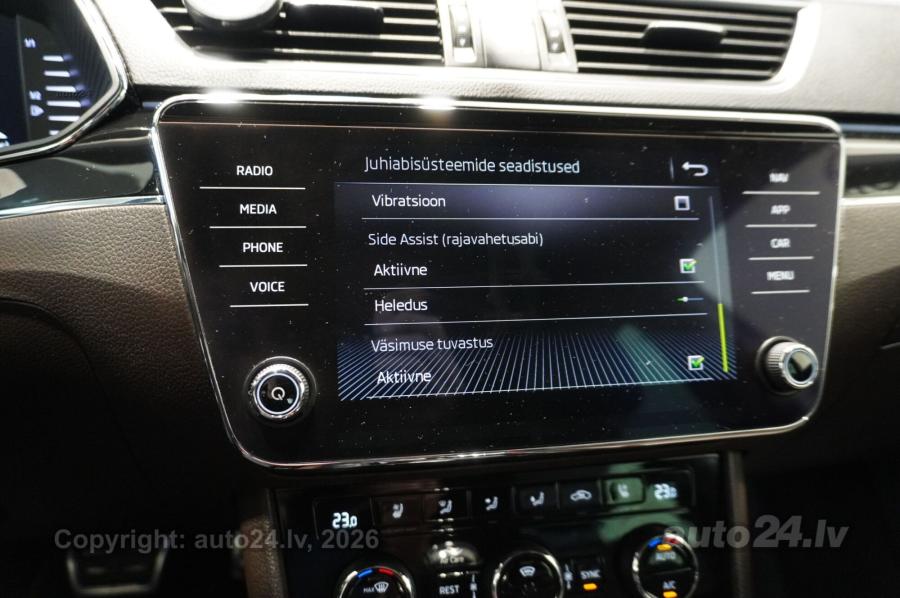 Balts Skoda SuperB 2019 Tallina, ar dzinēja tilpumu 2.00 L un nobraukumu 208 tūkst. km par 16900 €, foto 23 vietnē AUTOMOTO.COM.LV