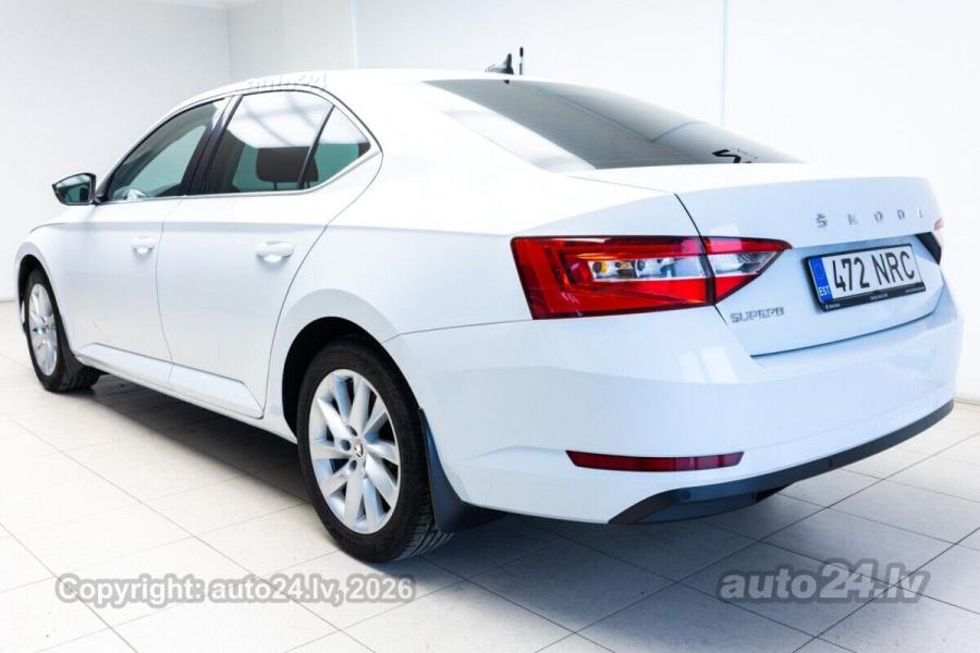 White Skoda SuperB 2020 in Johvi, with an engine capacity of 2.00 L and mileage of 115 thousand km for 19000 €, photo 11 on AUTOMOTO.COM.LV