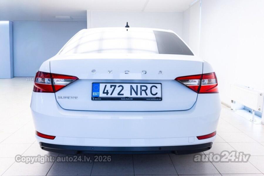 White Skoda SuperB 2020 in Johvi, with an engine capacity of 2.00 L and mileage of 115 thousand km for 19000 €, photo 13 on AUTOMOTO.COM.LV