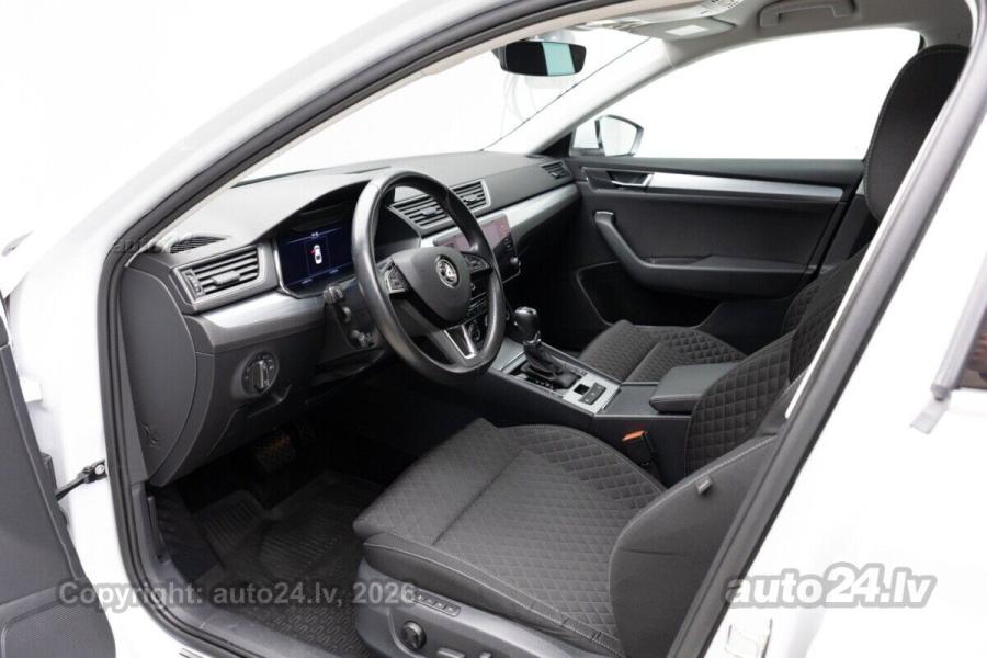White Skoda SuperB 2020 in Johvi, with an engine capacity of 2.00 L and mileage of 115 thousand km for 19000 €, photo 16 on AUTOMOTO.COM.LV