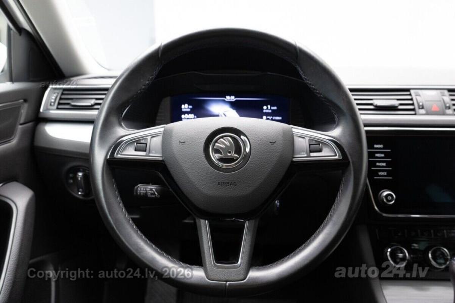 White Skoda SuperB 2020 in Johvi, with an engine capacity of 2.00 L and mileage of 115 thousand km for 19000 €, photo 19 on AUTOMOTO.COM.LV
