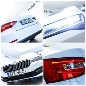 White Skoda SuperB 2020 in Johvi, with an engine capacity of 2.00 L and mileage of 115 thousand km for 19000 €, photo 23 on AUTOMOTO.COM.LV