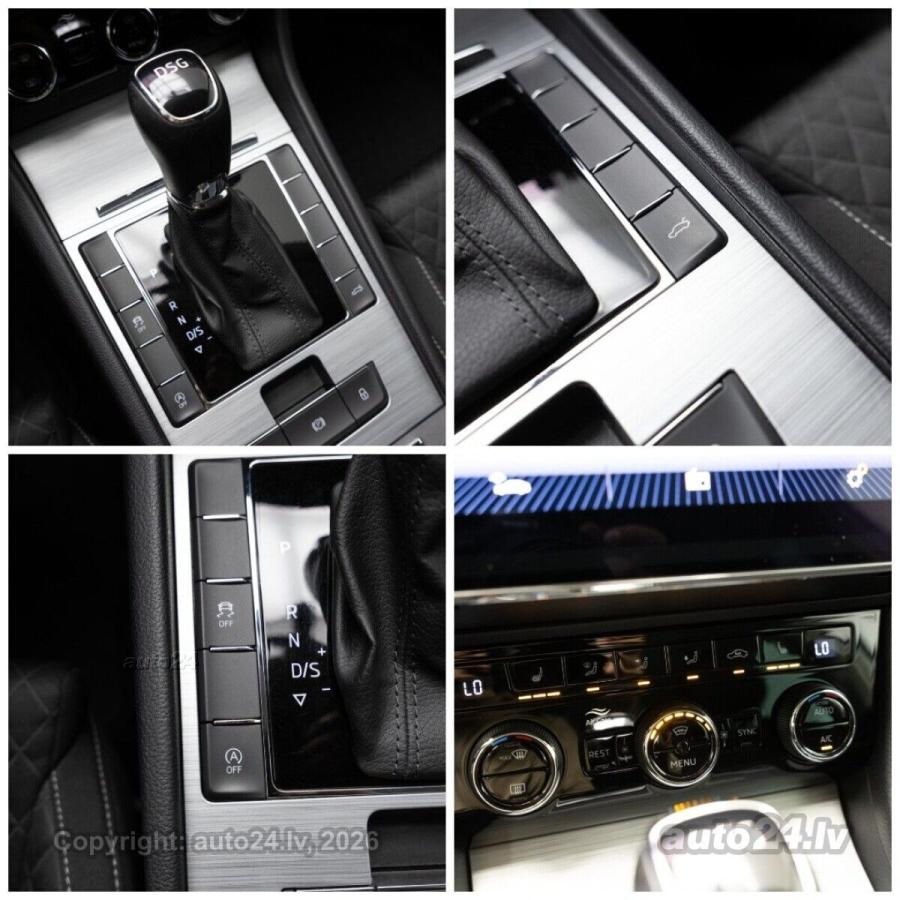 White Skoda SuperB 2020 in Johvi, with an engine capacity of 2.00 L and mileage of 115 thousand km for 19000 €, photo 26 on AUTOMOTO.COM.LV