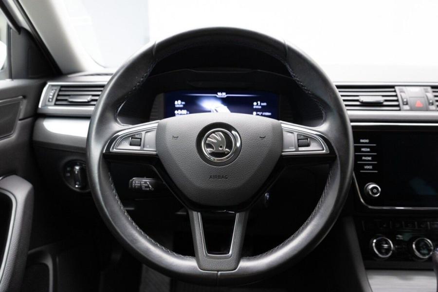 Balts Skoda SuperB 2020 Jehvi, ar dzinēja tilpumu 2.00 L un nobraukumu 115 tūkst. km par 19700 €, foto 19 vietnē AUTOMOTO.COM.LV