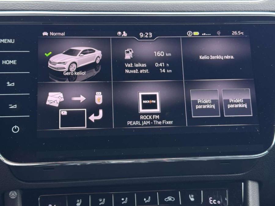 White Skoda SuperB 2020 in Vilnius, with an engine capacity of 1.40 L and mileage of 146 thousand km for 18650 €, photo 21 on AUTOMOTO.COM.LV
