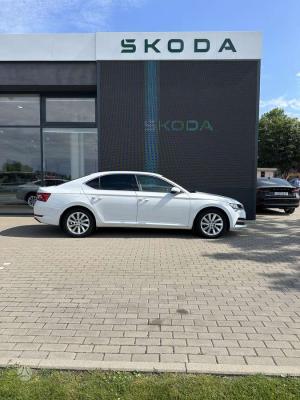 White Skoda SuperB 2020 in Klaipeda, with an engine capacity of 1.40 L and mileage of 75 thousand km for 21800 €, photo  on AUTOMOTO.COM.LV