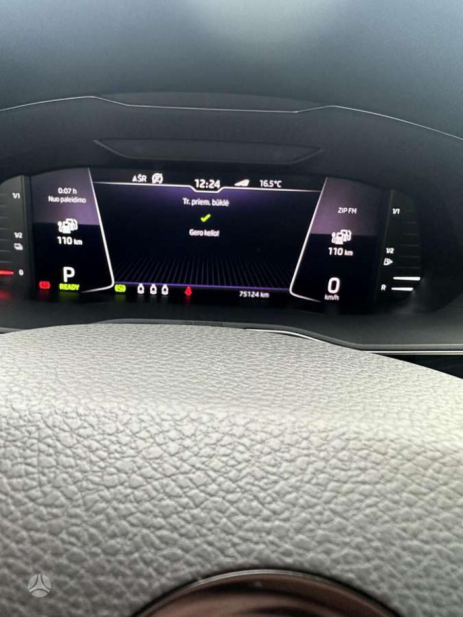 White Skoda SuperB 2020 in Klaipeda, with an engine capacity of 1.40 L and mileage of 75 thousand km for 21800 €, photo 30 on AUTOMOTO.COM.LV