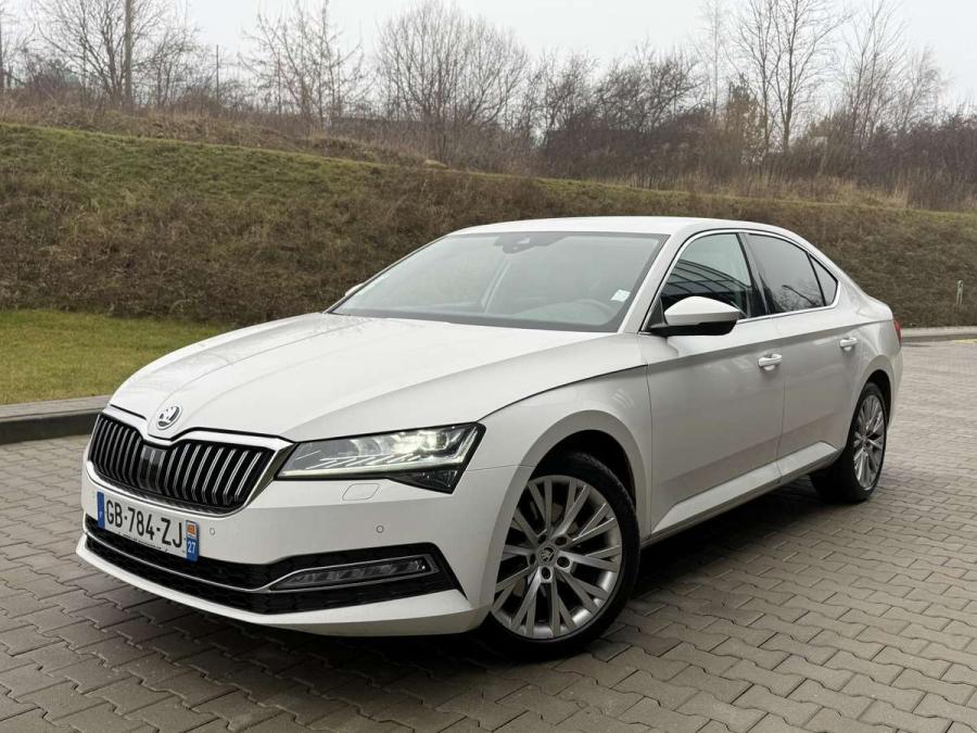 Balts Skoda SuperB 2021 Viļņa, ar dzinēja tilpumu 2.00 L un nobraukumu 293 tūkst. km par 13700 €, foto 3 vietnē AUTOMOTO.COM.LV