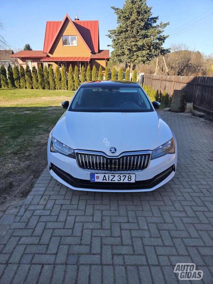 Balts Skoda SuperB 2021 Viļņa, ar dzinēja tilpumu 2.00 L un nobraukumu 212 tūkst. km par 13800 €, foto 1 vietnē AUTOMOTO.COM.LV