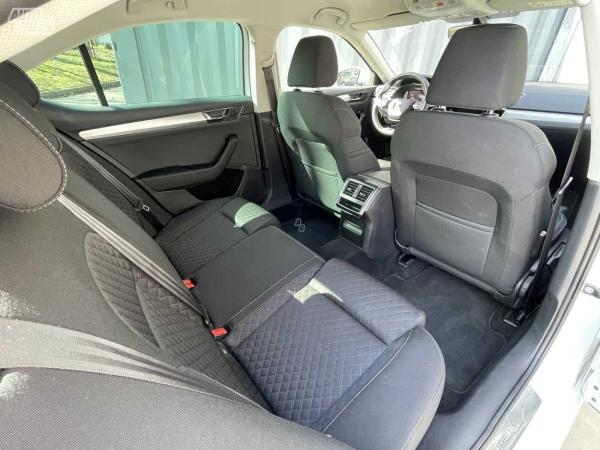 White Skoda SuperB 2021 in Vilnius, with an engine capacity of 1.40 L and mileage of 112 thousand km for 17500 €, photo 6 on AUTOMOTO.COM.LV