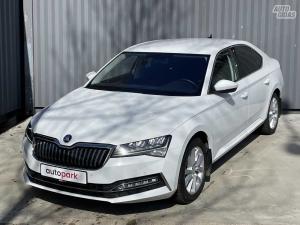 Balts Skoda SuperB 2021 Viļņa, ar dzinēja tilpumu 1.40 L un nobraukumu 112 tūkst. km par 17500 €, foto  vietnē AUTOMOTO.COM.LV