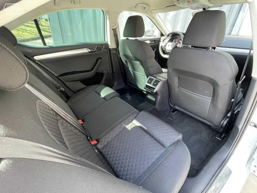 White Skoda SuperB 2021 in Vilnius, with an engine capacity of 1.40 L and mileage of 112 thousand km for 17500 €, photo 7 on AUTOMOTO.COM.LV