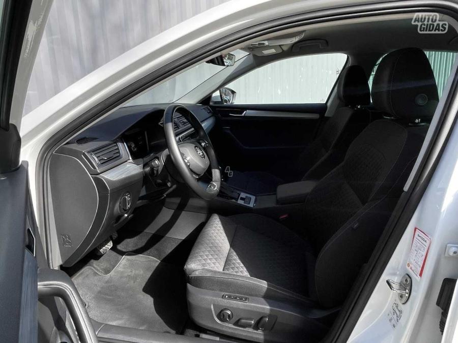White Skoda SuperB 2021 in Vilnius, with an engine capacity of 1.40 L and mileage of 112 thousand km for 17500 €, photo 11 on AUTOMOTO.COM.LV