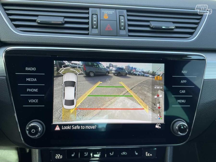 White Skoda SuperB 2021 in Vilnius, with an engine capacity of 1.40 L and mileage of 112 thousand km for 17500 €, photo 18 on AUTOMOTO.COM.LV