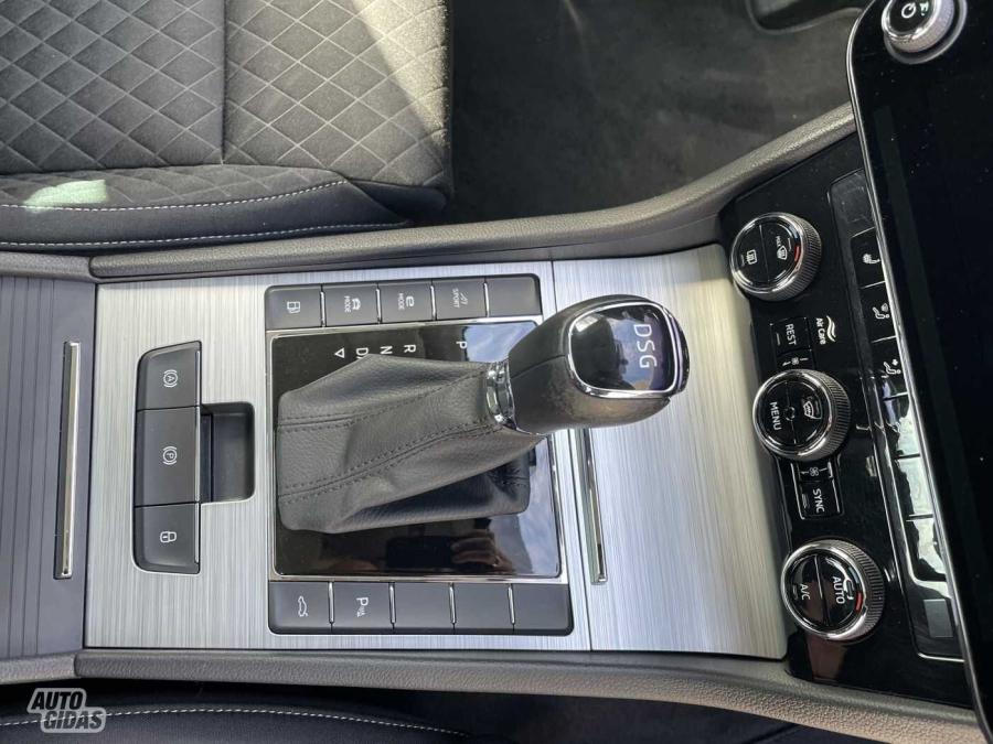 White Skoda SuperB 2021 in Vilnius, with an engine capacity of 1.40 L and mileage of 112 thousand km for 17500 €, photo 19 on AUTOMOTO.COM.LV
