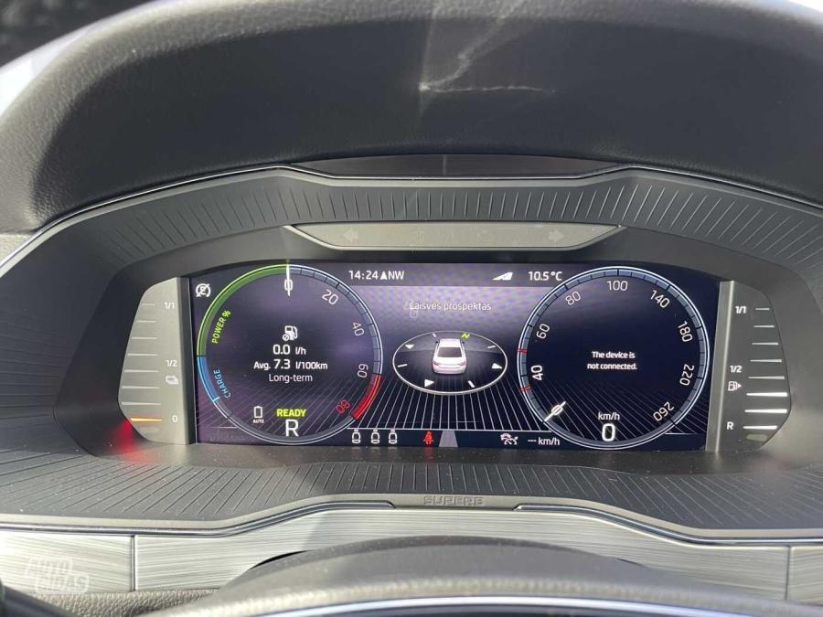 White Skoda SuperB 2021 in Vilnius, with an engine capacity of 1.40 L and mileage of 112 thousand km for 17500 €, photo 20 on AUTOMOTO.COM.LV