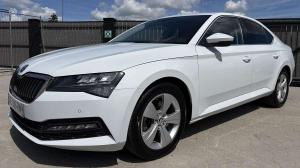 White Skoda SuperB 2022 in Kaunas, with an engine capacity of 1.97 L and mileage of 290 thousand km for 12999 €, photo 6 on AUTOMOTO.COM.LV