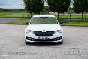 White Skoda SuperB 2022 in Tartu, with an engine capacity of 2.00 L and mileage of 127 thousand km for 25900 €, photo 3 on AUTOMOTO.COM.LV
