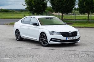 White Skoda SuperB 2022 in Tartu, with an engine capacity of 2.00 L and mileage of 127 thousand km for 25900 €, photo 4 on AUTOMOTO.COM.LV