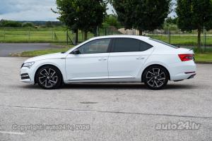 White Skoda SuperB 2022 in Tartu, with an engine capacity of 2.00 L and mileage of 127 thousand km for 25900 €, photo 9 on AUTOMOTO.COM.LV
