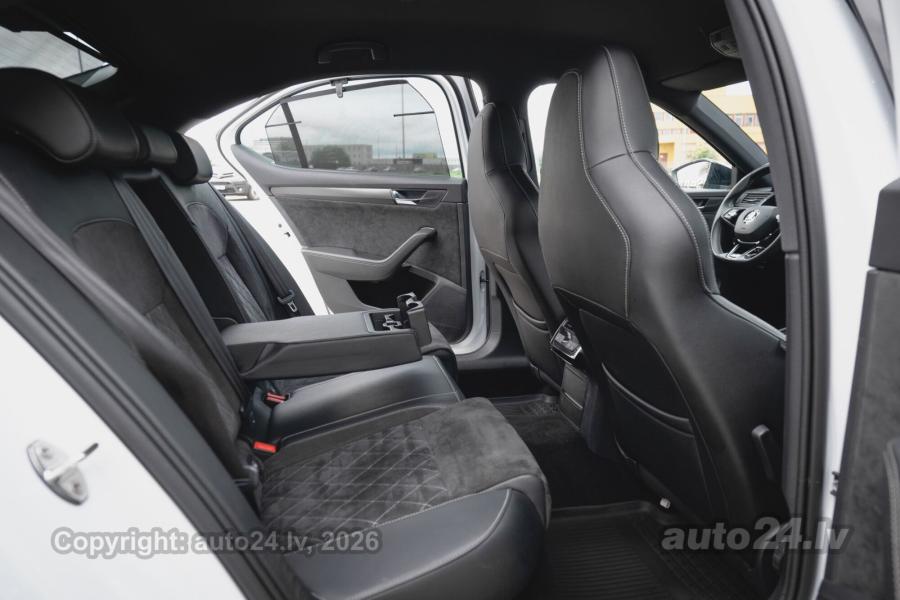 White Skoda SuperB 2022 in Tartu, with an engine capacity of 2.00 L and mileage of 127 thousand km for 25900 €, photo 14 on AUTOMOTO.COM.LV