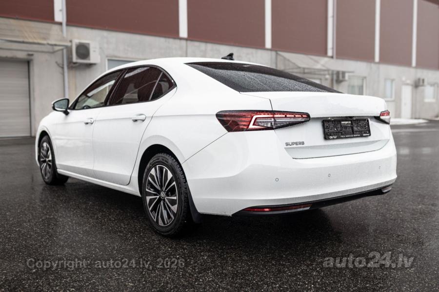 White Skoda SuperB 2024 in Tallinn, with an engine capacity of 2.00 L and mileage of 115 thousand km for 34900 €, photo 4 on AUTOMOTO.COM.LV