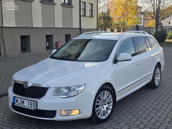 White Skoda SuperB 2010 in Silute, with an engine capacity of 2.00 L and mileage of 280 thousand km for 3800 €, photo 1 on AUTOMOTO.COM.LV