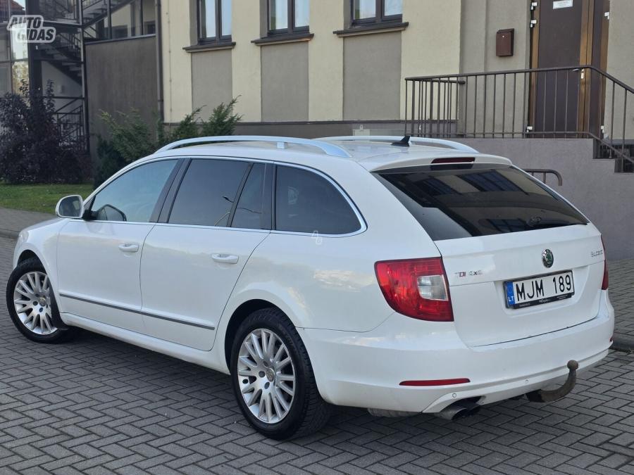 White Skoda SuperB 2010 in Silute, with an engine capacity of 2.00 L and mileage of 280 thousand km for 3800 €, photo 5 on AUTOMOTO.COM.LV